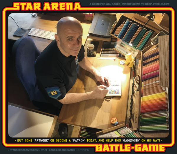 ABOUT THE ARTIST - Star Arena Games - About Star Arena