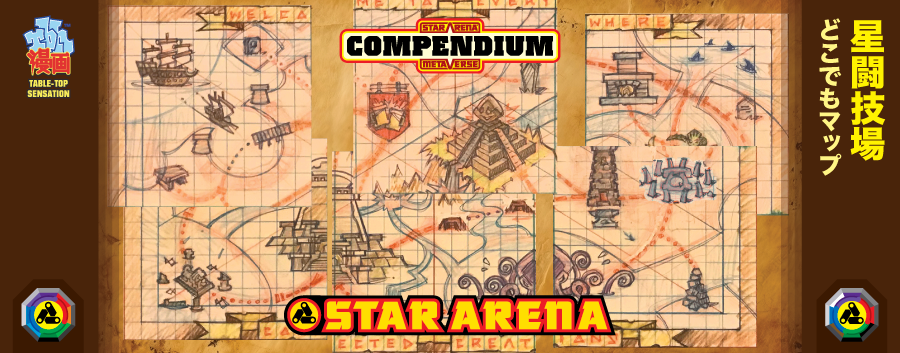 RANDY-DOT-NU TREASURE-MAP - Star Arena Games
